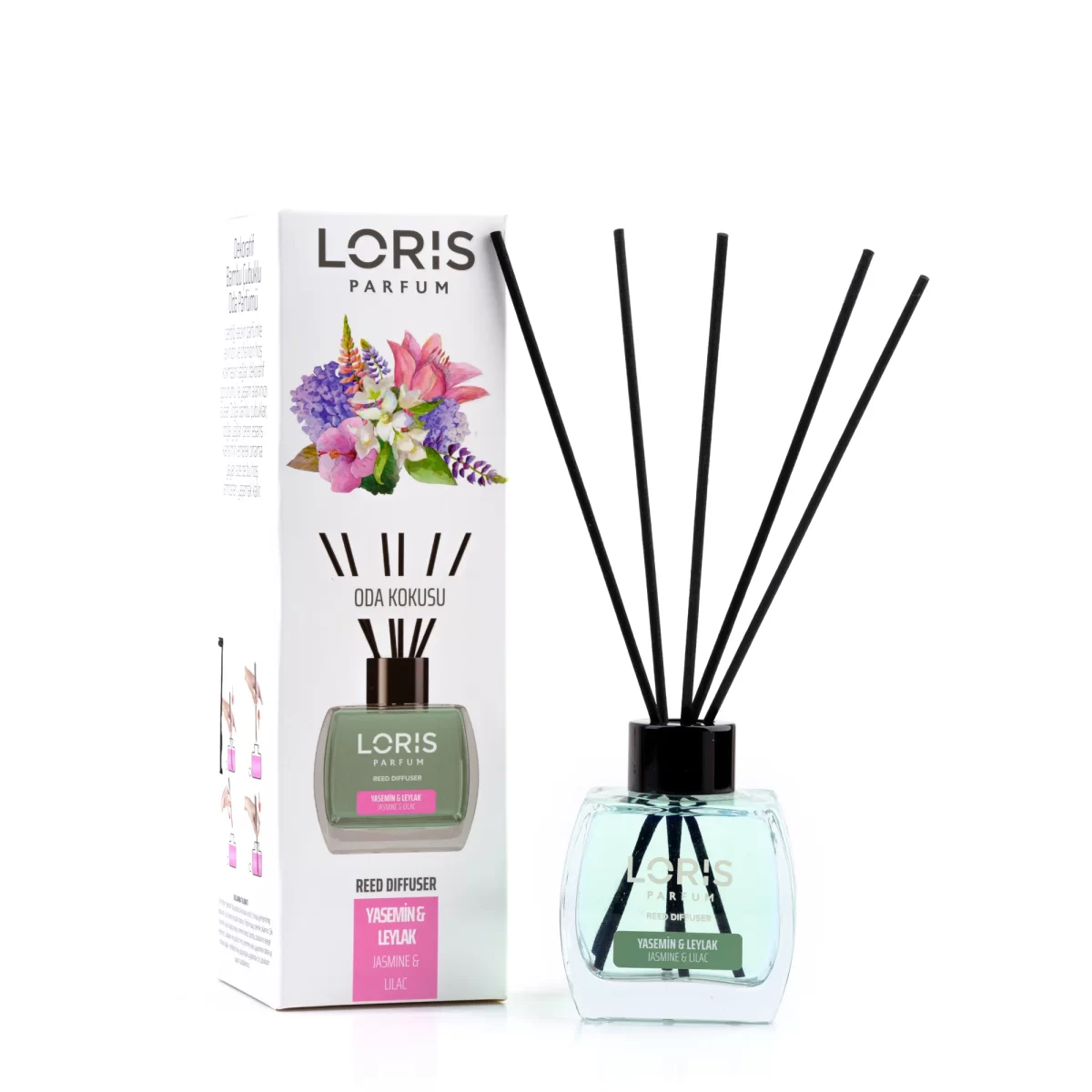 120 ML REED DİFFUSER Jasmine & Lilac – lorisjo